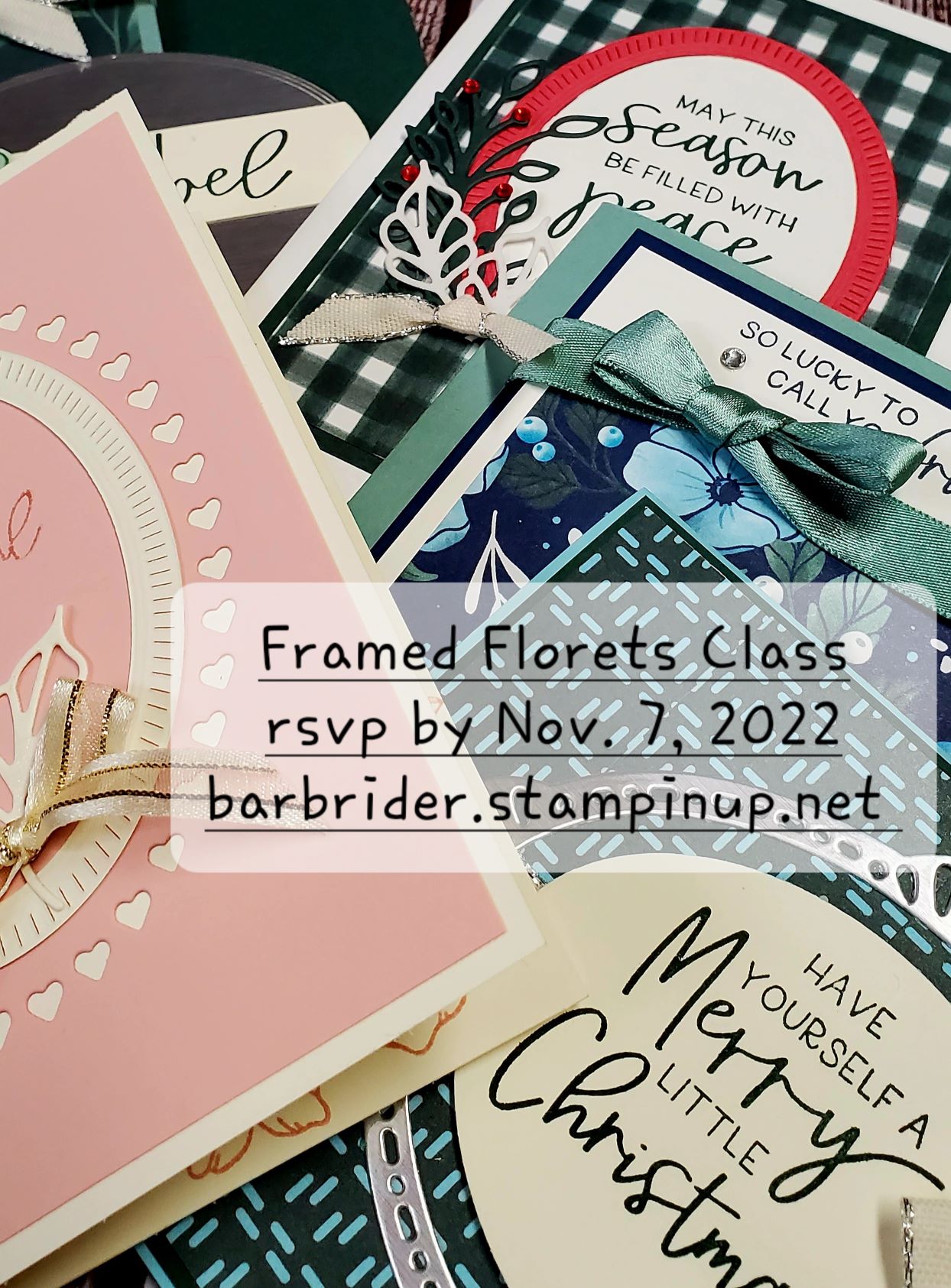 Stampin' Up! - Framed Florets Class