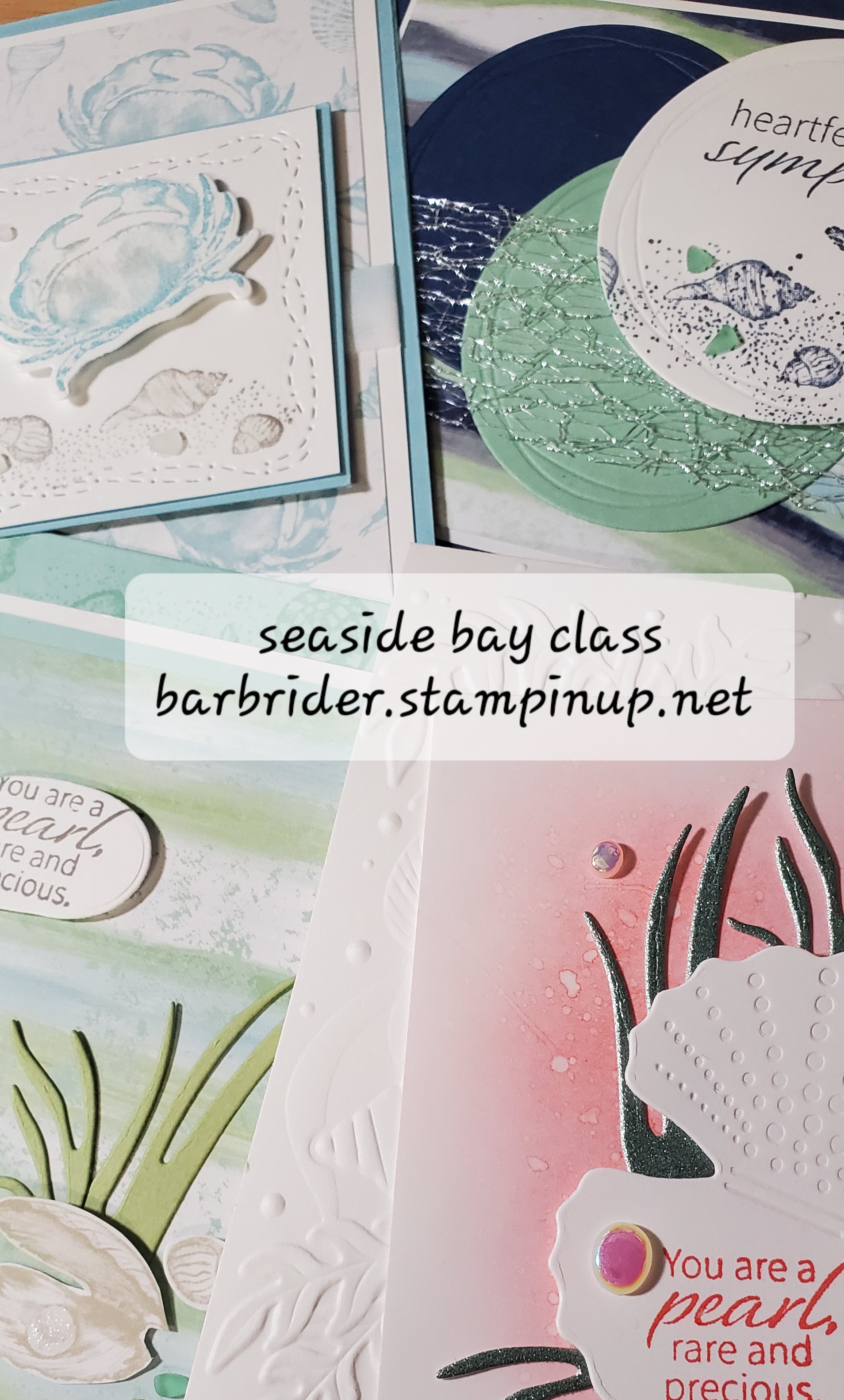 Stampin' Up! - Seaside Bay Class to go